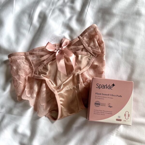 Sparkle Plant-based Pads | Beauté et vogue box